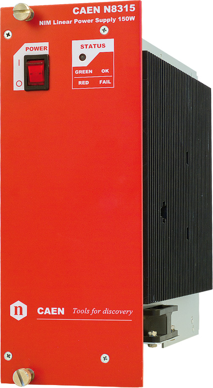 N8315 - NIM Linear Power supply 150W - CAEN - Tools for Discovery