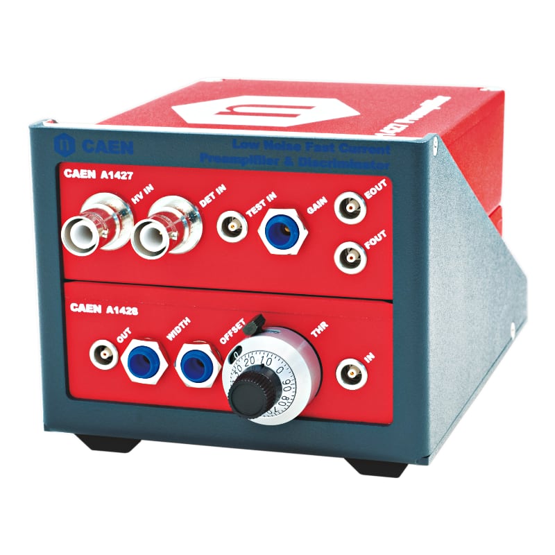 A1427 KIT - Low noise fast current preamplifier and discriminator ...