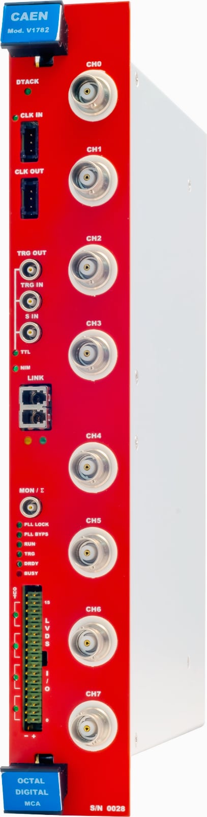 V1782 - Octal Digital Multi Channel Analyzer - CAEN - Tools for Discovery